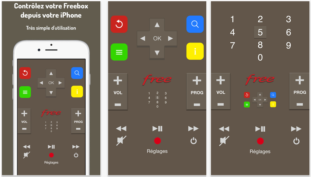 Des améliorations pour la version iOS de « Freemote Télécommande ...