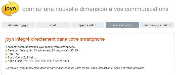 Joyn, le SMS « nouvelle génération » d'Orange et SFR : comment ça marche