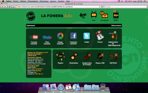 Nouvelle Fonera 2.0 "n" : Le compagnon idéal de Free Wifi et bien plus ...