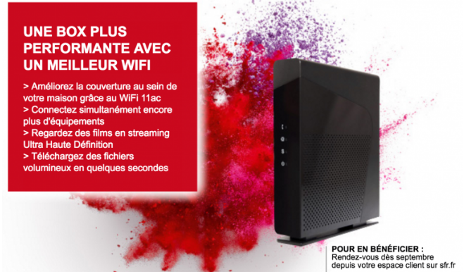 SFR va lancer une nouvelle box 4K, avec un nouveau design, à la rentrée