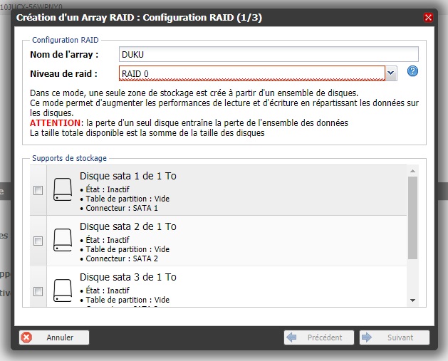Tuto : comment mettre en place le NAS et le RAID sur le serveur de la ...