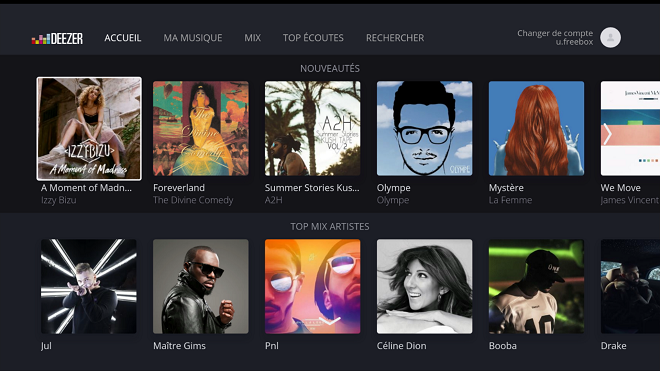 Deezer débarque sur la Freebox Mini 4K, découvrez son fonctionnement en ...