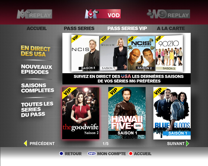 Le pass VIP de M6 VOD est lancé en avant première sur la Freebox