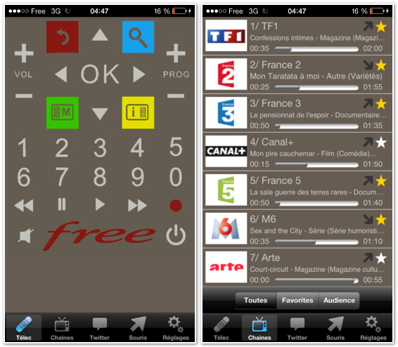 Nouvelle mise à jour pour FreeTéléc sur iOS et Android