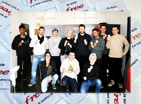 Sidaction : sortez couverts avec les préservatifs Free