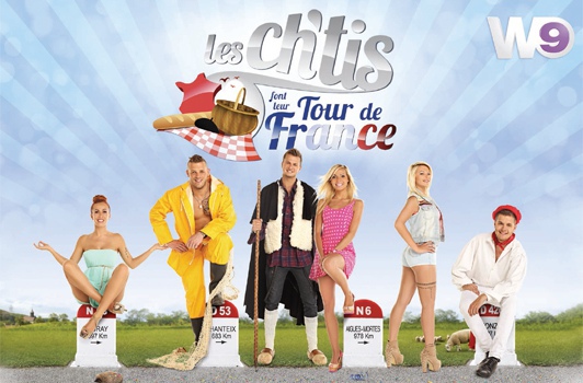 "Les Chtis font le tour de France" dès lundi sur W9