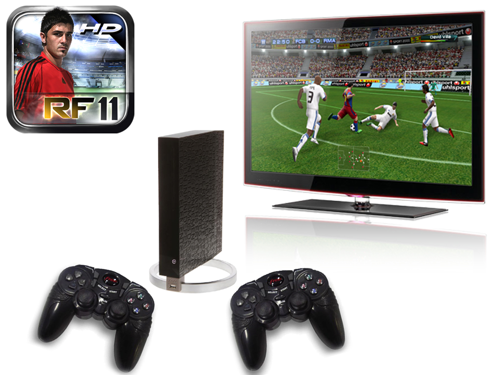 Mise à jour Real Football 2011 HD : Mode multijoueur disponible