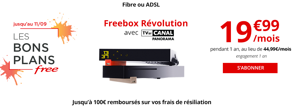 Free : encore une semaine pour profiter des "bons plans Free" sur les ...