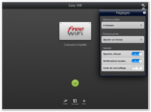 Une nouvelle version d'Easy WiFi est disponible