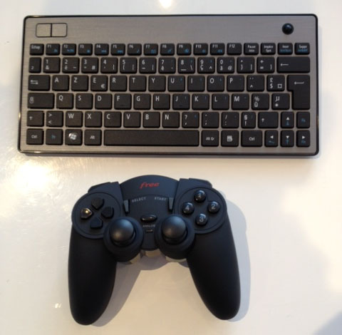 Concours Univers Freebox : Gagnez un clavier + gamepad Freebox Bluetooth