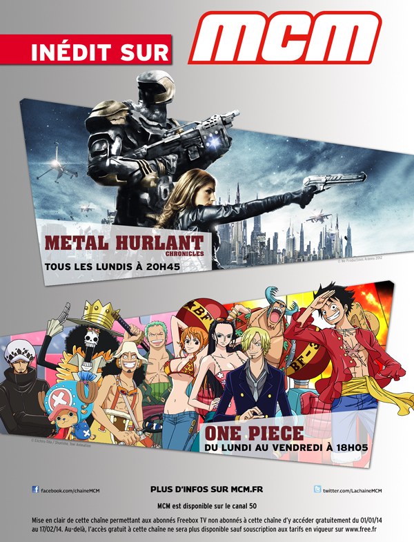Freebox TV : les chaines MCM en clair début 2014