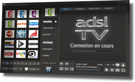 Nouvelle version de ADSL TV