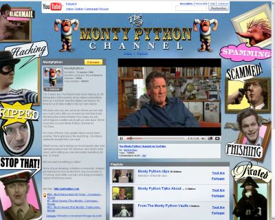 Tout Monty Python disponible légalement sur Youtube