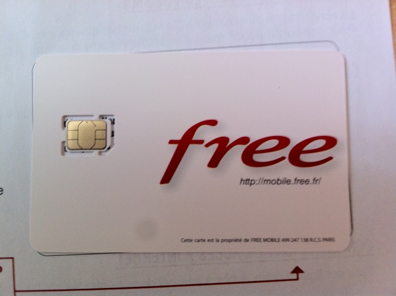 Les premières nano SIM Free Mobile reçues ce matin
