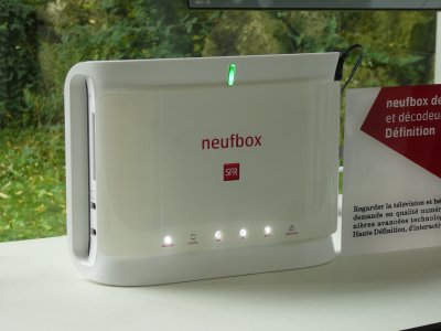 Nouvelle Neuf Box aux couleurs de SFR