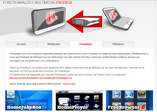 Le site de Free accueille les logiciels communautaires