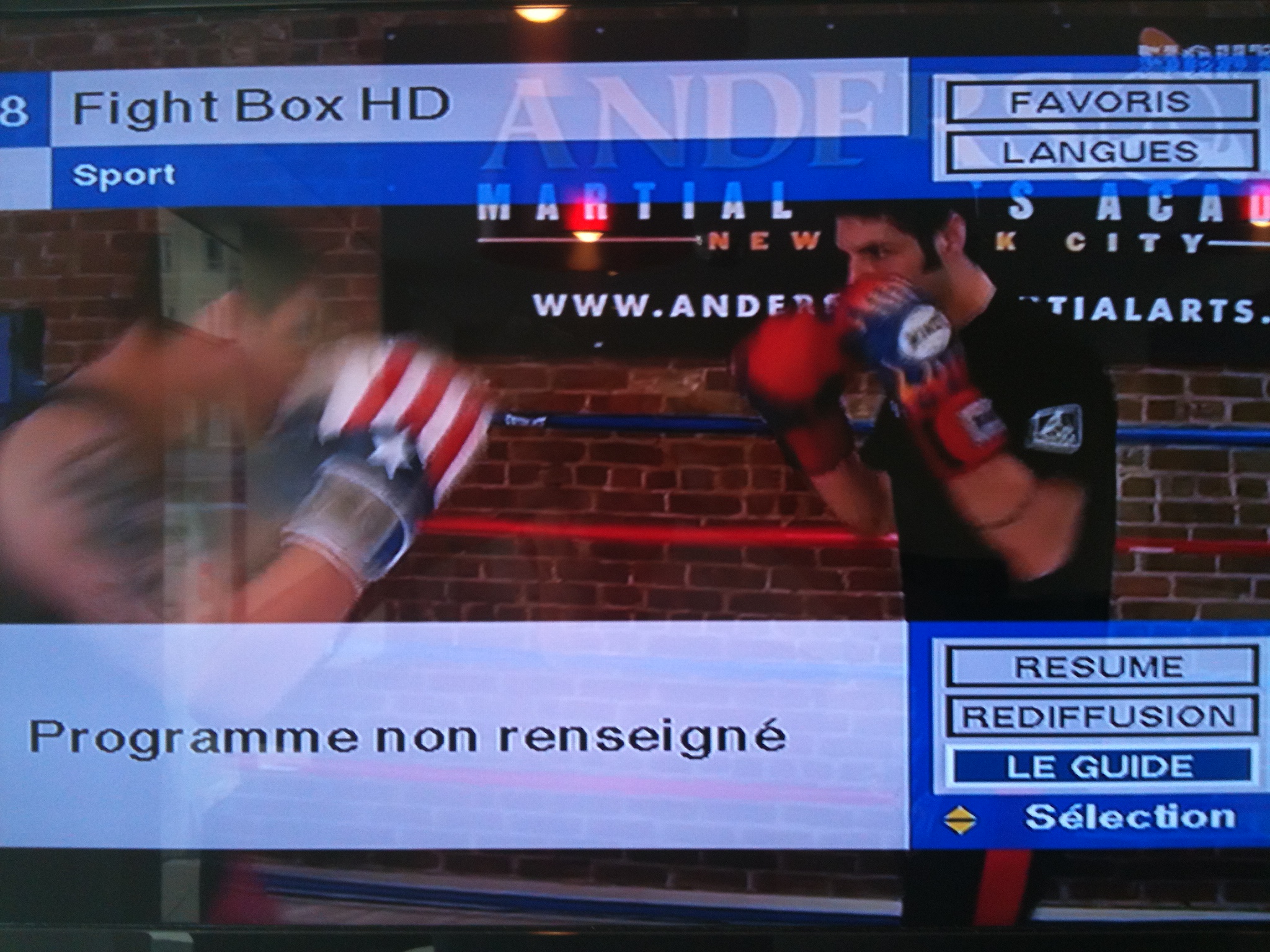 Freebox TV : Découvrez la nouvelle chaîne Fight Box HD
