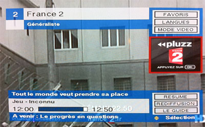 Freebox TV : Pluzz accessible directement depuis les chaînes de France TV