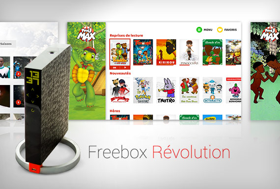 Le service TFOU MAX sur la Freebox Révolution fait peau neuve