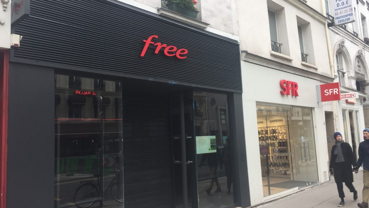 Free officialise l'ouverture de trois nouvelles boutiques à Paris