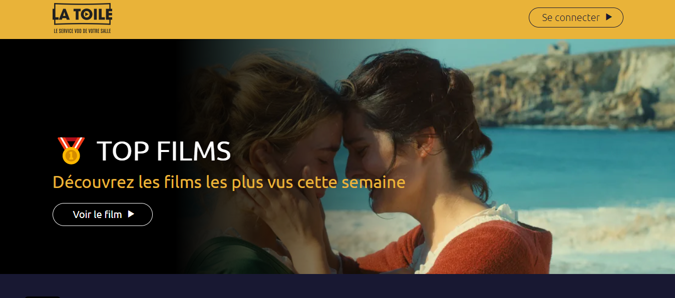 La Toile, la seule plateforme VOD en partenariat avec les cinémas ...