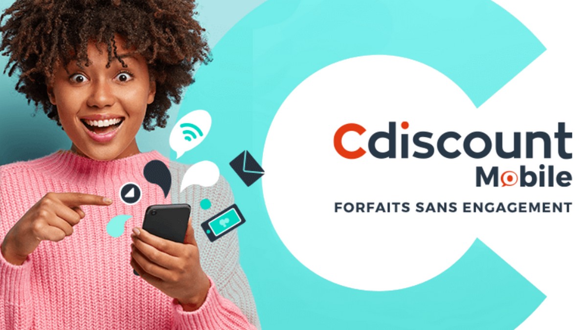 Cdiscount Mobile propose deux forfaits 4G à prix cassé avec 30 ou 40 Go