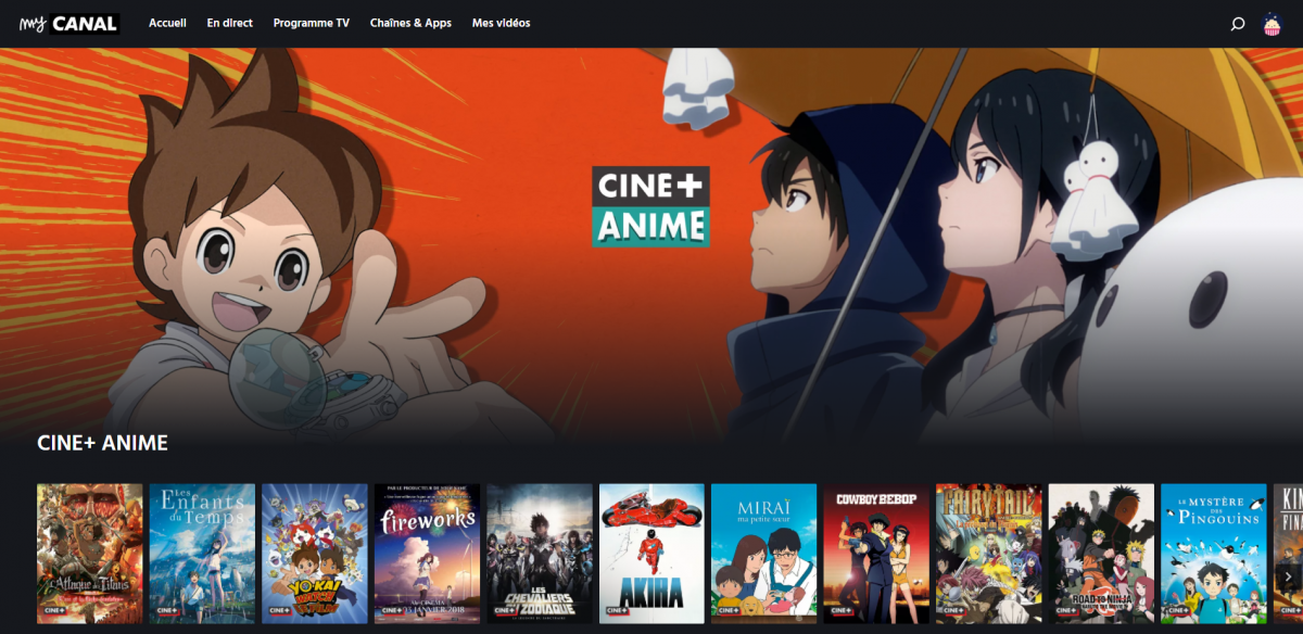 Canal+ lance sa nouvelle version de Ciné+ Anime pour les fans d ...