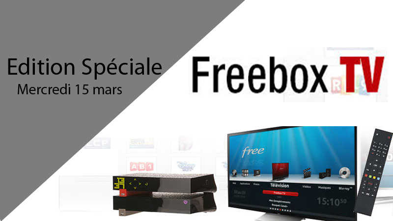 Edition spéciale ce mercredi : Plein de nouveautés sur Freebox TV dont ...