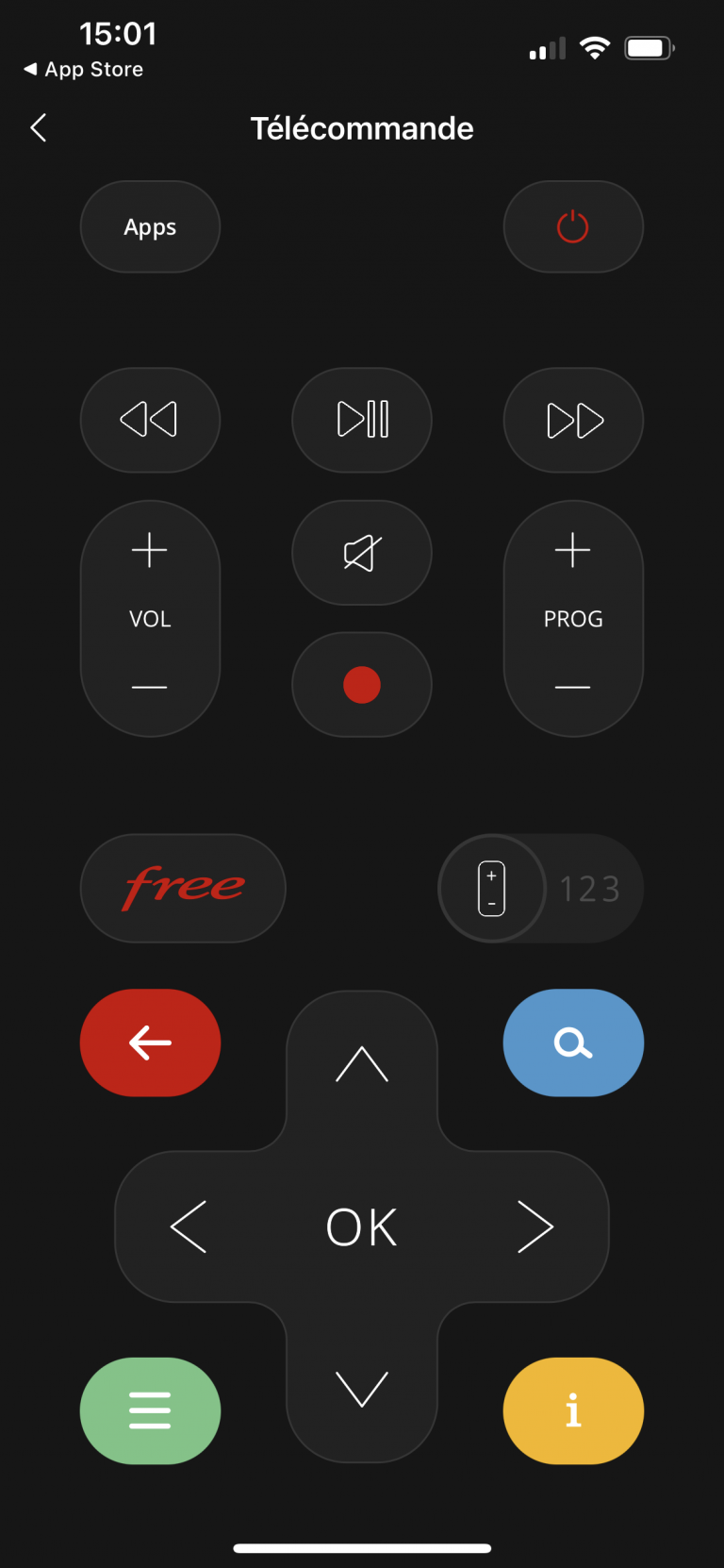 Nouvelle télécommande virtuelle officielle Freebox : nous l'avons ...