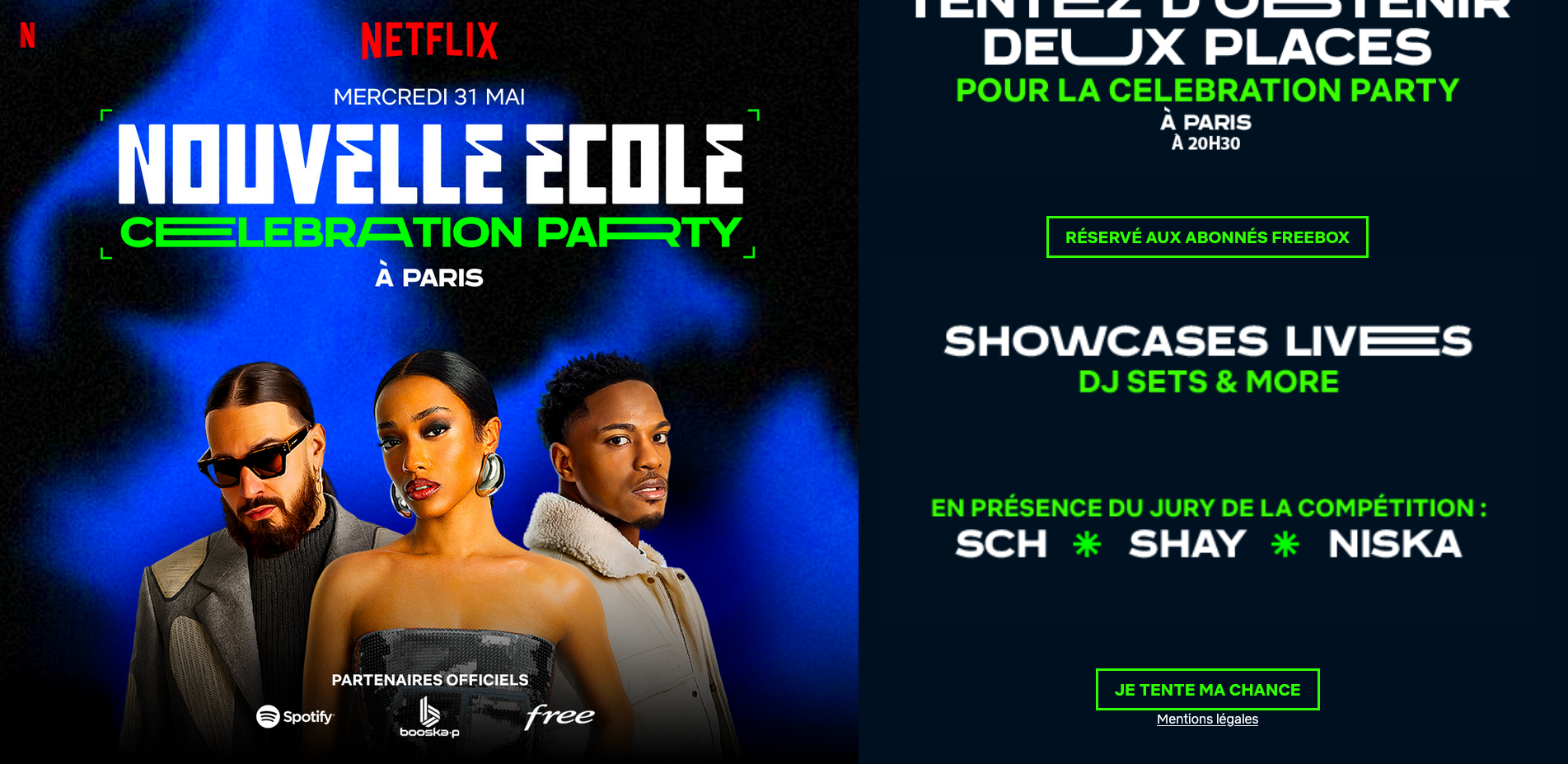 Free et Netflix lancent un nouveau jeu concours réservé aux abonnés Freebox