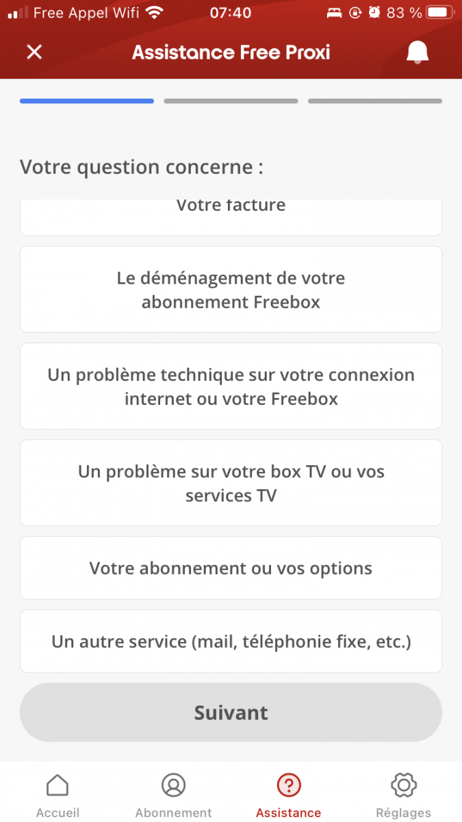 Free lance une nouvelle mise à jour de son application Freebox Espace ...