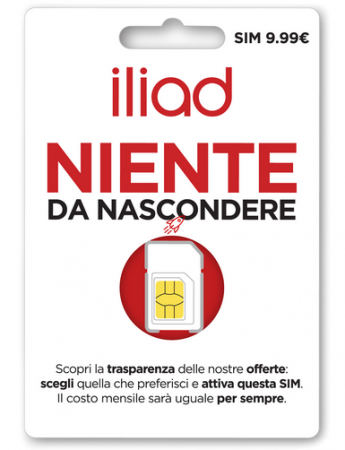En Italie, Iliad permet désormais d'acheter une nouvelle carte SIM et ...