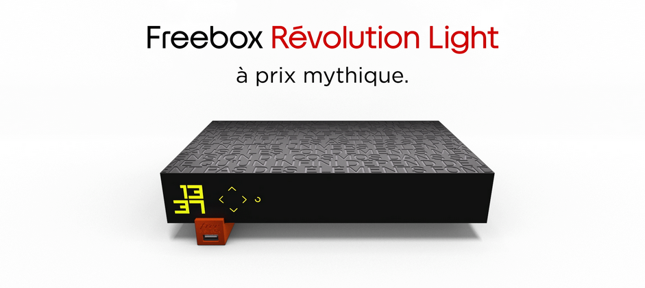 Free met fin à sa série spéciale Freebox Révolution Light à 19,99€ et remet en place l'offre ...
