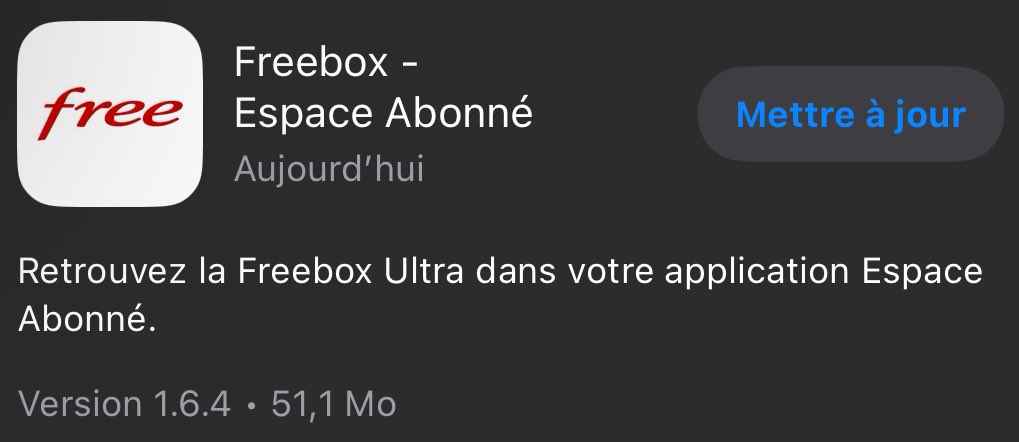Free déploie une nouvelle mise à jour de l'application "Freebox - Espace Abonné" pour la Freebox ...