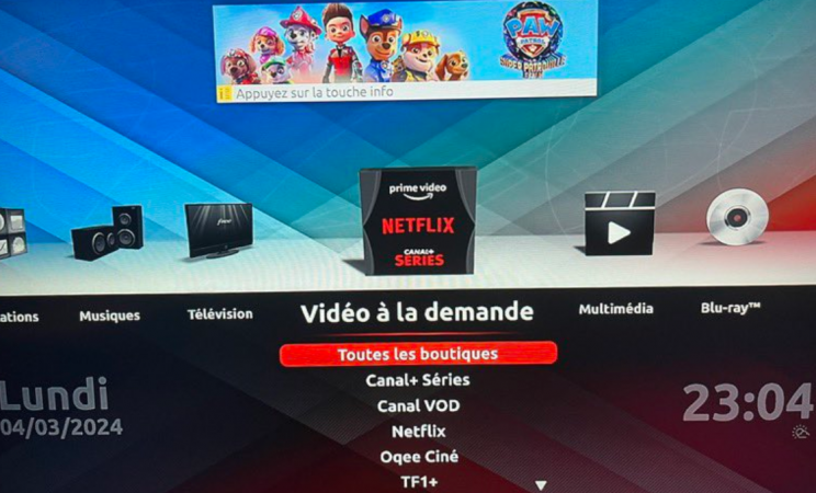 Free lance une mise à jour du menu TV de la Freebox Révolution, avec plusieurs nouveautés