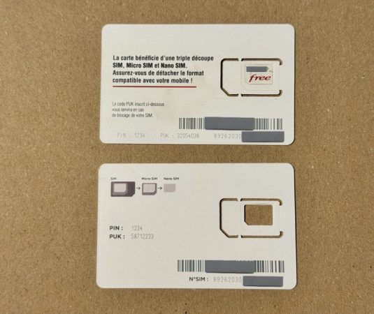 La carte SIM triple découpe de Free se refait une beauté à La Réunion