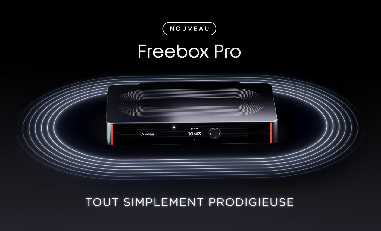 La nouvelle Freebox Pro à fond sur la cybersécurité : IA, firewall et sauvegarde des données ...