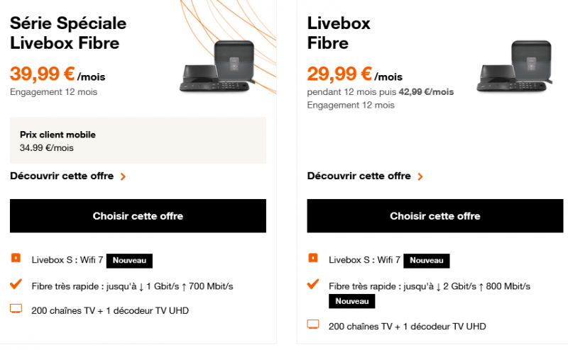 Orange booste totalement sa gamme d’offres Livebox, WiFi 7 à gogo et ...