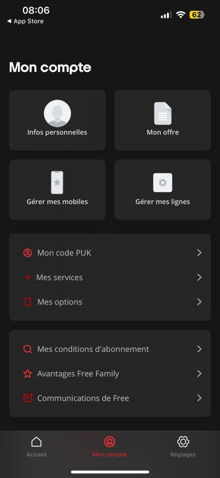 Free lance plusieurs nouveautés sur son application mobile officielle, avec de nombreux ajouts ...